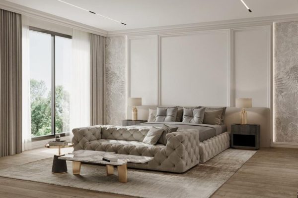 TOP 10+ Thiết Kế Phòng Ngủ Master Tân Cổ Điển Được Ưa Thích