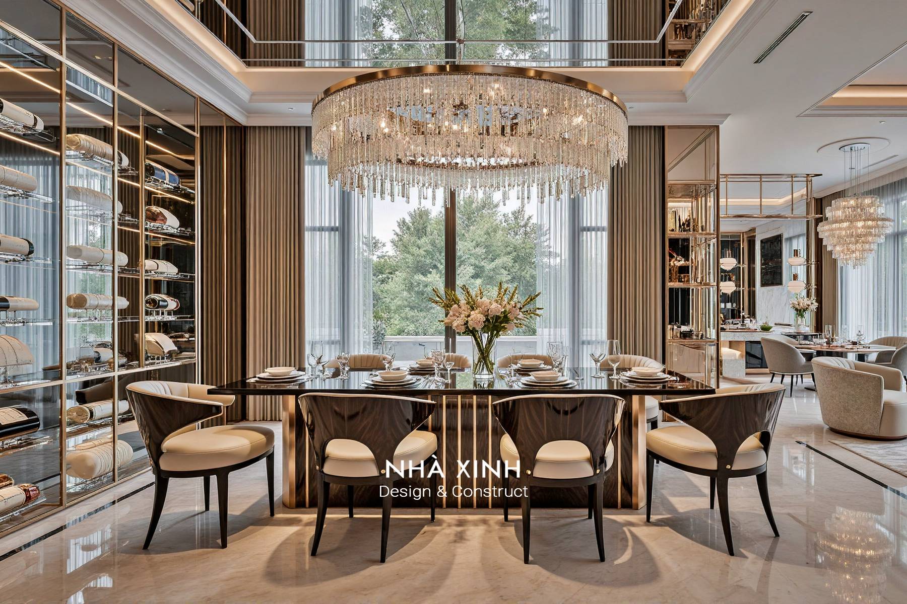 Thiết Kế Biệt Thự 3 Tầng Hiện Đại Tiện Nghi Sang Trọng BT161