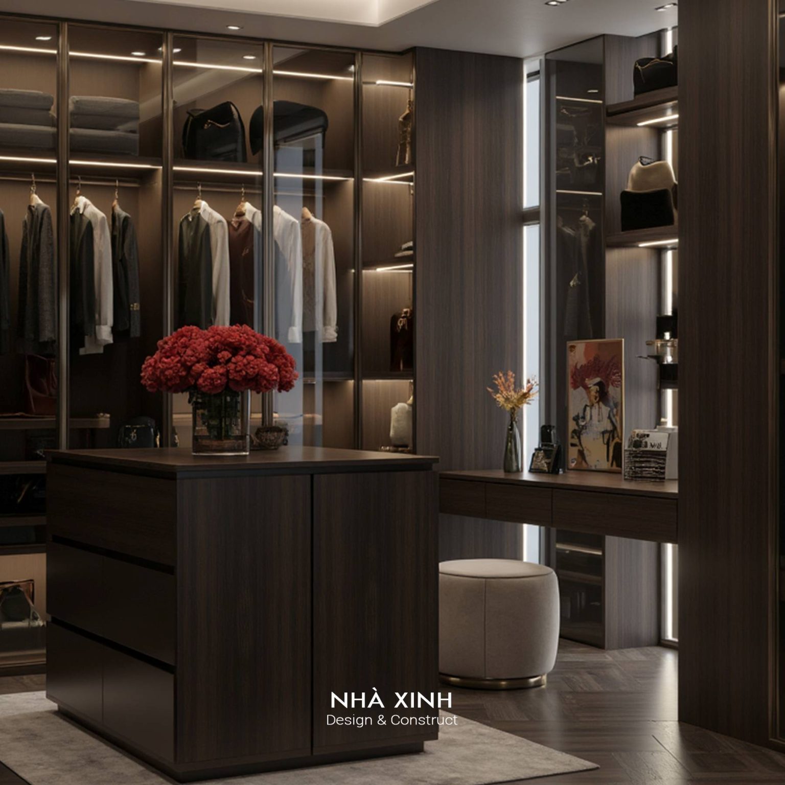 Thiết Kế Mẫu Nội Thất Sang Trọng Hiện Đại Thanh Lịch - Anh Cường | NT 246