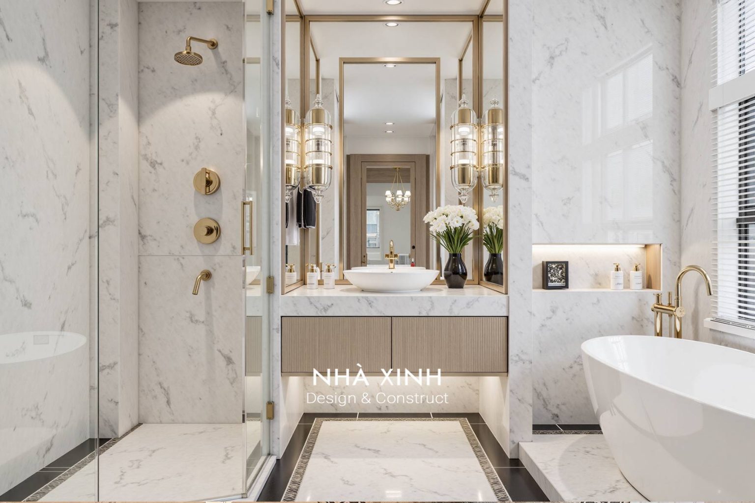 Thiết Kế Nội Thất Hiện Đại Độc Đáo Sang Trọng | Chị Thanh | NT 268