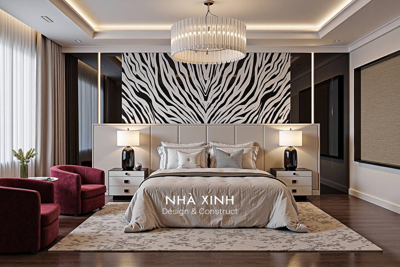 Thiết Kế Nội Thất Hiện Đại Độc Đáo Sang Trọng | Chị Thanh | NT 268