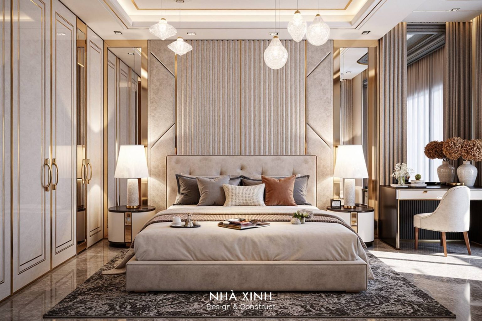 Thiết Kế Nội Thất Phong Cách Traditional Đẳng Cấp | Chị Linh | NT 267