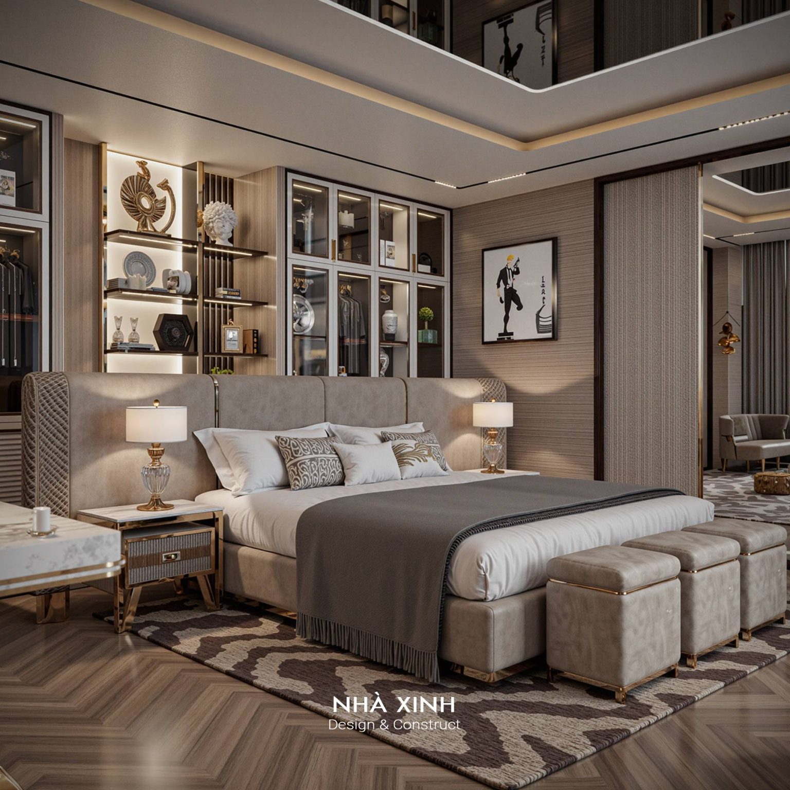 Thiết Kế Nội Thất Phong Cách Traditional Đẳng Cấp | Chị Linh | NT 267