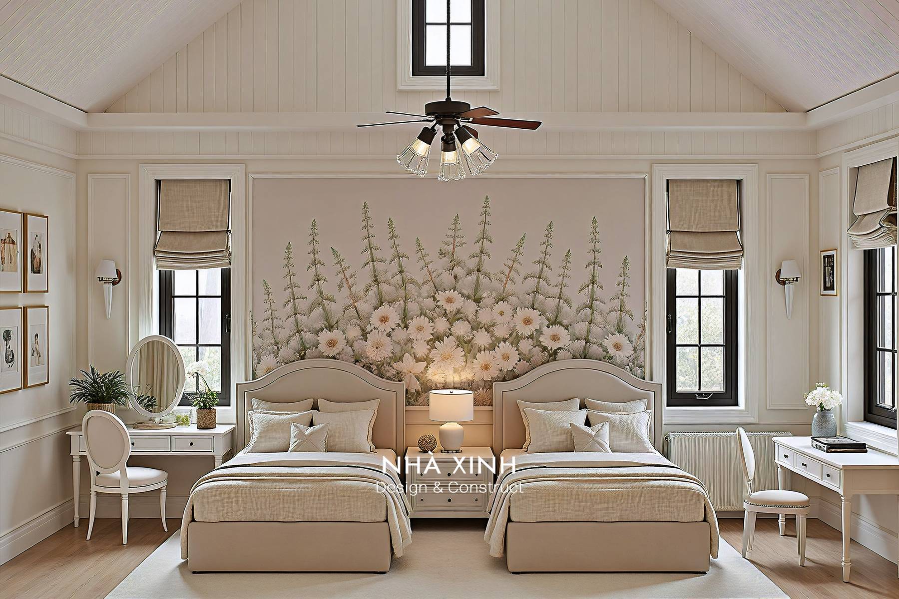 Biệt Thự La Belle Blanche Đà Lạt – Nét Đẹp Tân Cổ Điển Trên Đỉnh Sương BT302