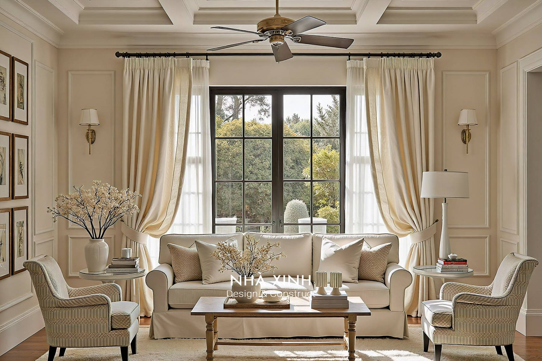 Biệt Thự La Belle Blanche Đà Lạt – Nét Đẹp Tân Cổ Điển Trên Đỉnh Sương BT302