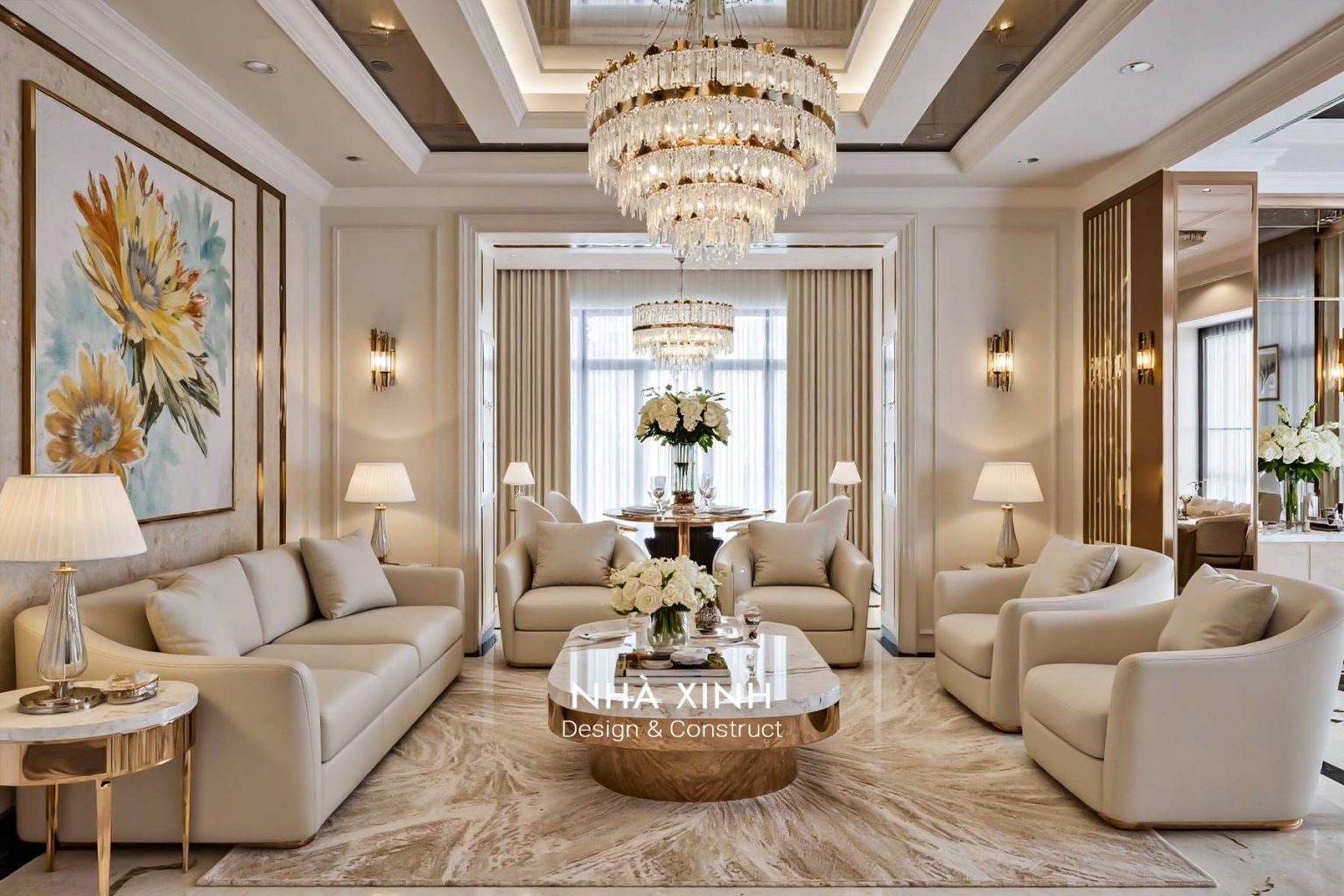 Thiết Kế Nội Thất Biệt Thự Lavender Lucasta Villa Sang Trọng | NT 281