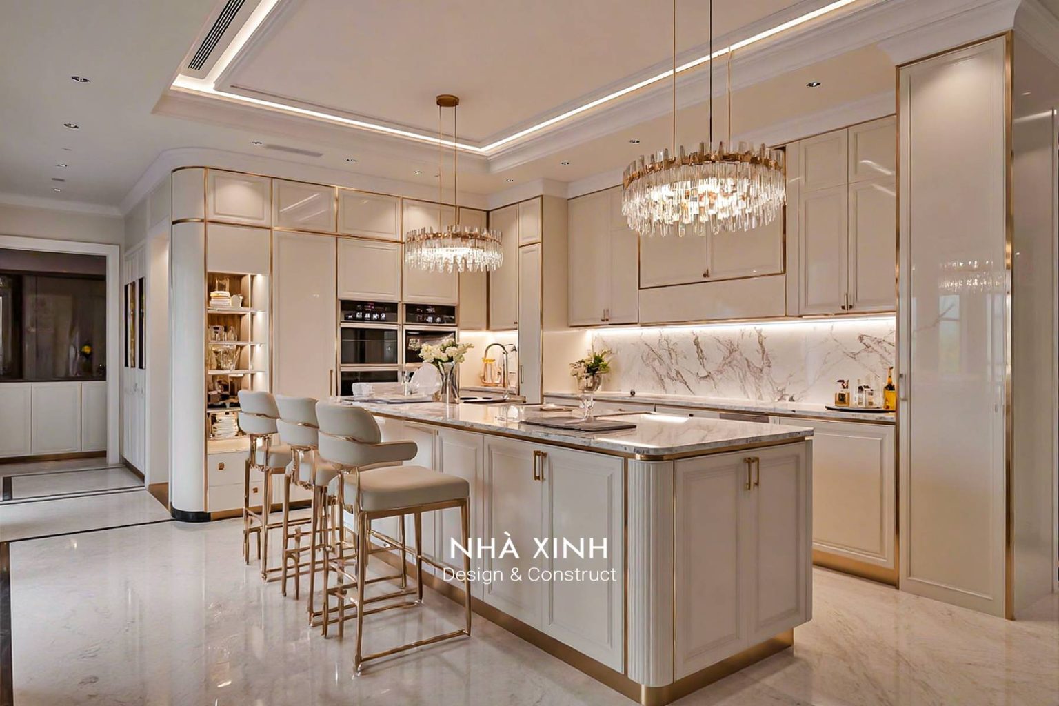 Thiết Kế Nội Thất Biệt Thự Lavender Lucasta Villa Sang Trọng | NT 281