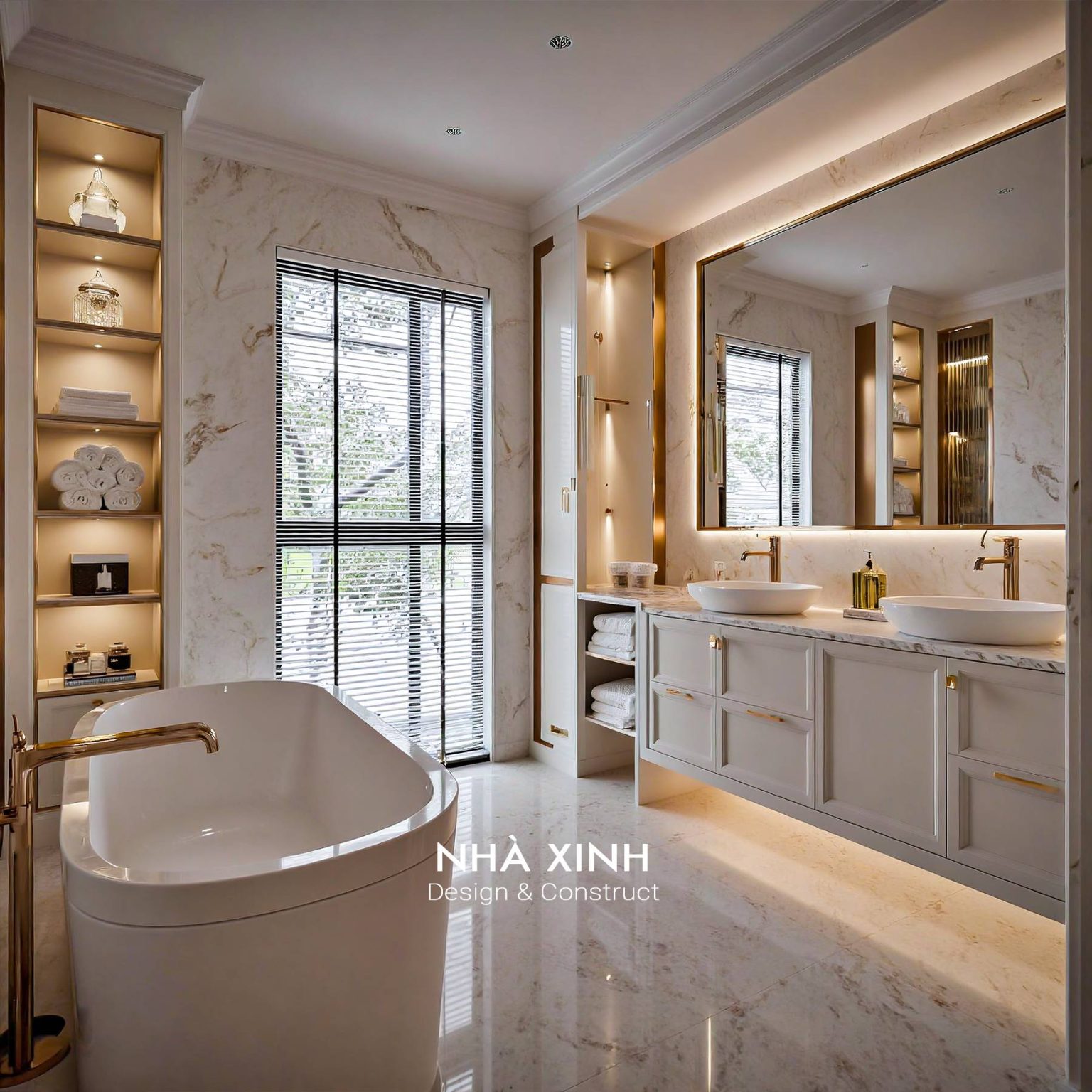 Thiết Kế Nội Thất Biệt Thự Lavender Lucasta Villa Sang Trọng | NT 281
